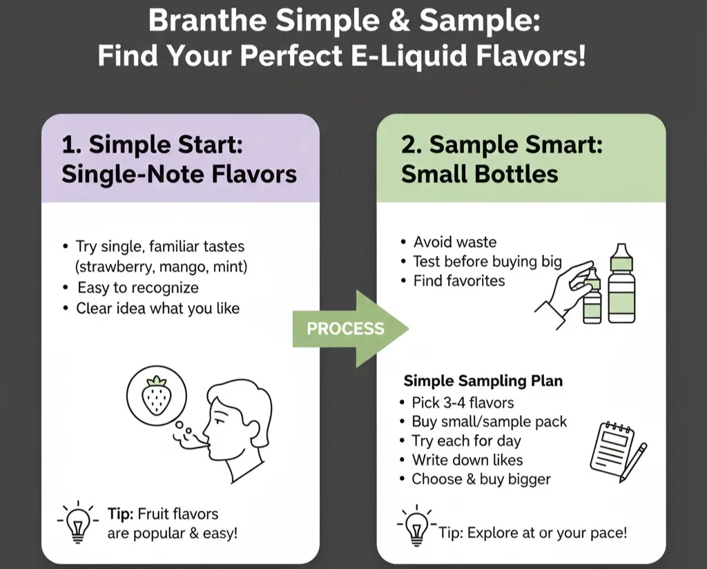 Electronic Cigarette Flavor Guide: How to Choose Vape Juice