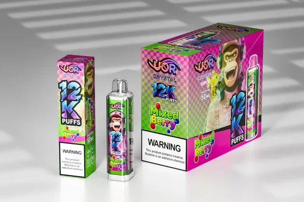 UOR Crystal 12000 (12K) Puffs Einweg Vape 10.63