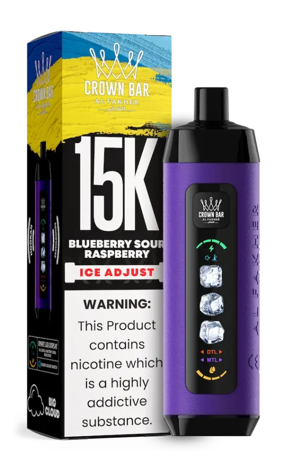 Al Fakher Ice Adjust 15000 15K Puffs Disposable Vape 12.97